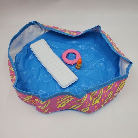 Mattel | Toys | Vintage Mattel Barbiebeach Wet N Wild Pool With Lounge ...